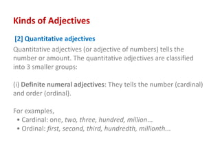 Adjectives | PPTX