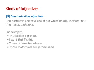 Adjectives | PPTX