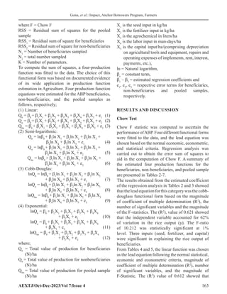 Impact of Anchor Borrowers Program (ABP) on Smallholder Rice Farmers in Kebbi State, Nigeria | PDF