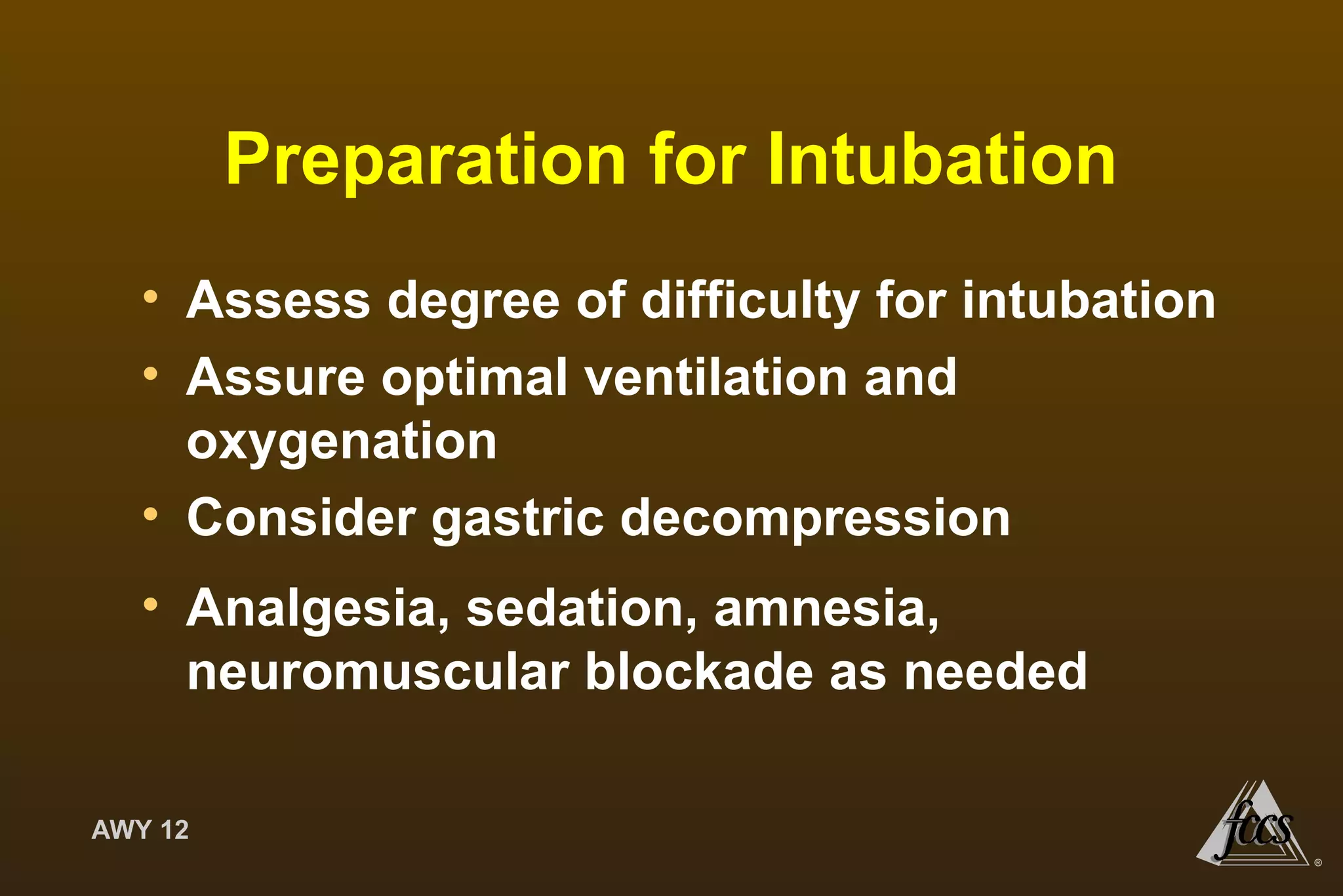 Airway management | PPT