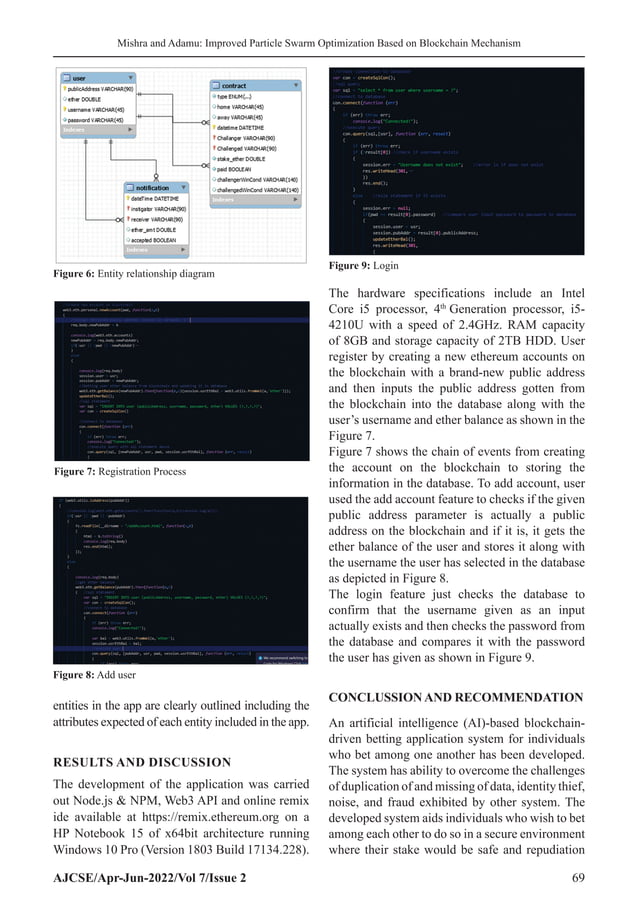 Improved Particle Swarm Optimization Based on Blockchain Mechanism for Flexible Job Shop Problem ...