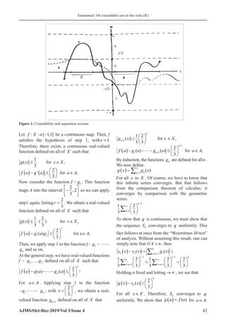On Extendable Sets in the Reals (R) With Application to the Lyapunov Stability Comparison ...