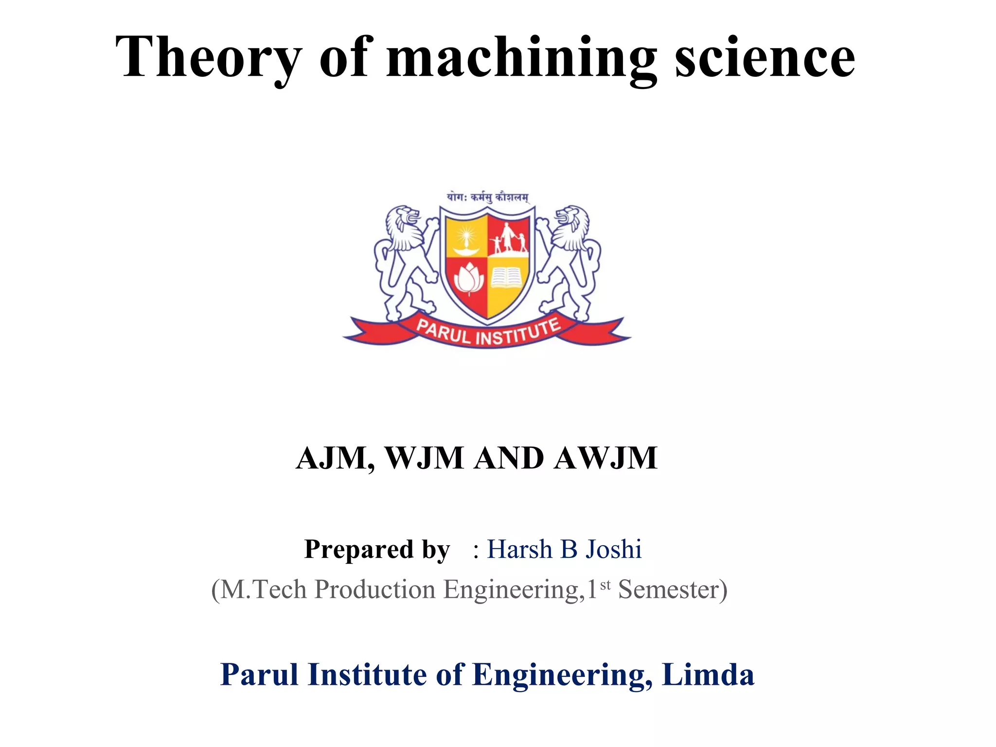 04 ajm, wjm, awjm | PPT