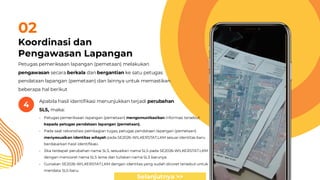 04 Alur Kerja Petugas Lapangan.pdf UNTUK SENSUS | PDF