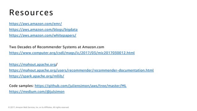 Amazon Elastic Map Reduce: the demos | PDF