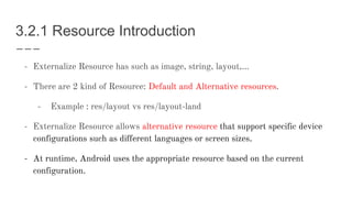 03 android application structure | PPTX | Operating Systems | Computer ...