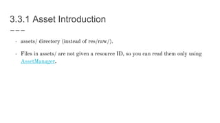 03 android application structure | PPTX | Operating Systems | Computer ...