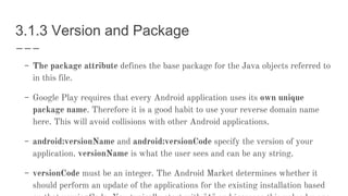 03 android application structure | PPTX | Operating Systems | Computer ...