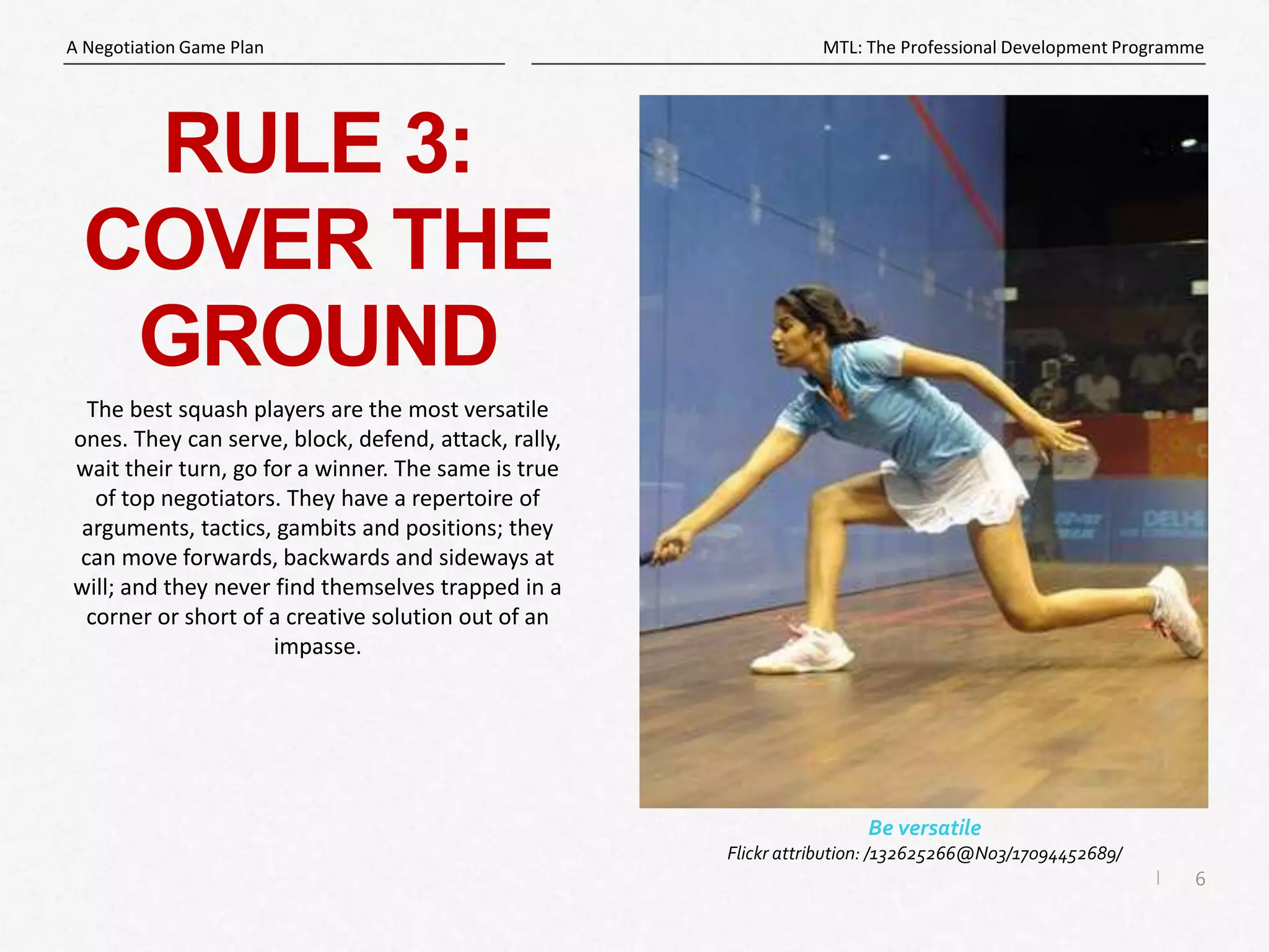 A Negotiation Game Plan | PPT