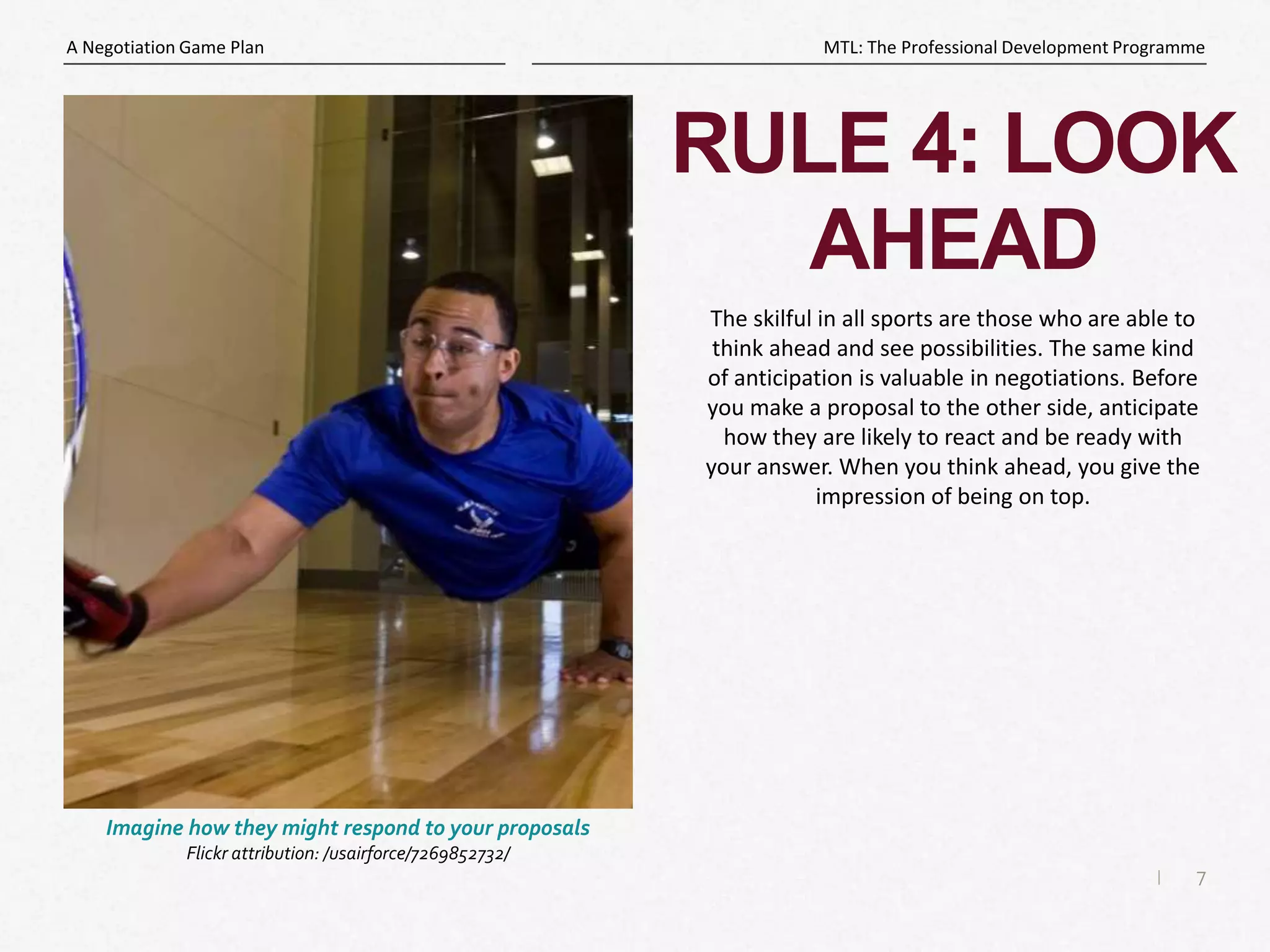 A Negotiation Game Plan | PPT