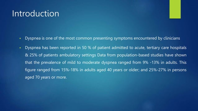 04 Approach To Dyspnea diagnosis and managment.pptx | Heart and ...