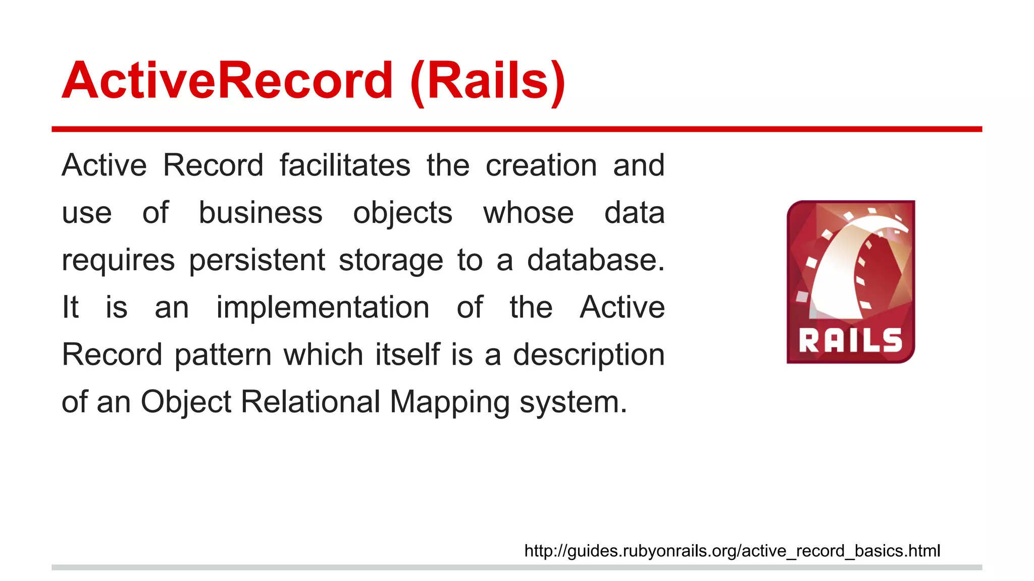 Active Record Internals - Medellin.rb