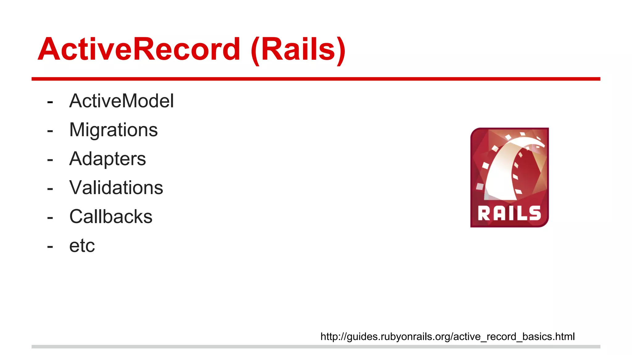 Active Record Internals - Medellin.rb