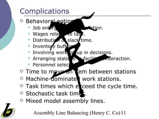 04 assemblylinebalancing | PPT