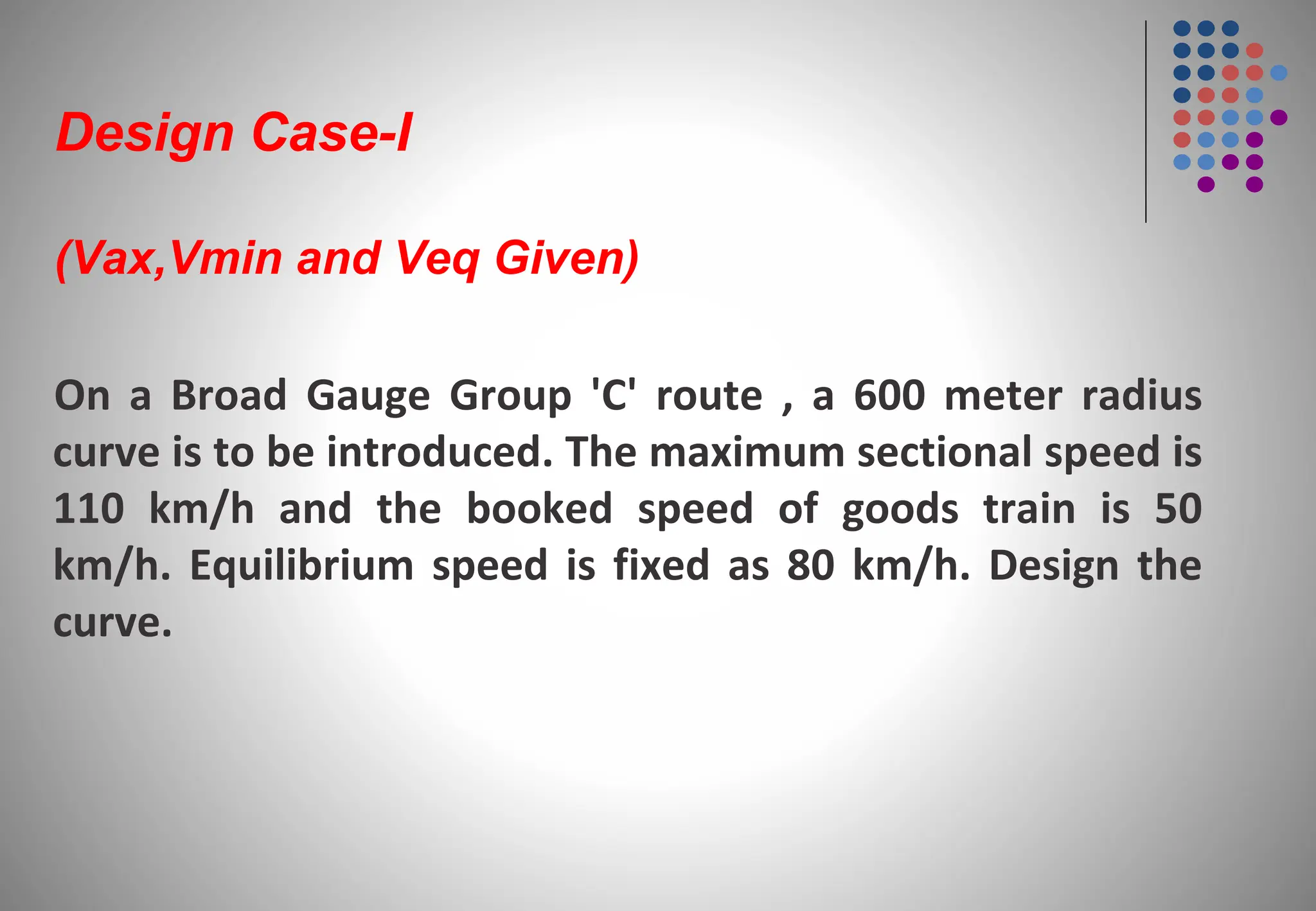04 Assignment on Curve .pptx layout of simple and transition curve | PPT