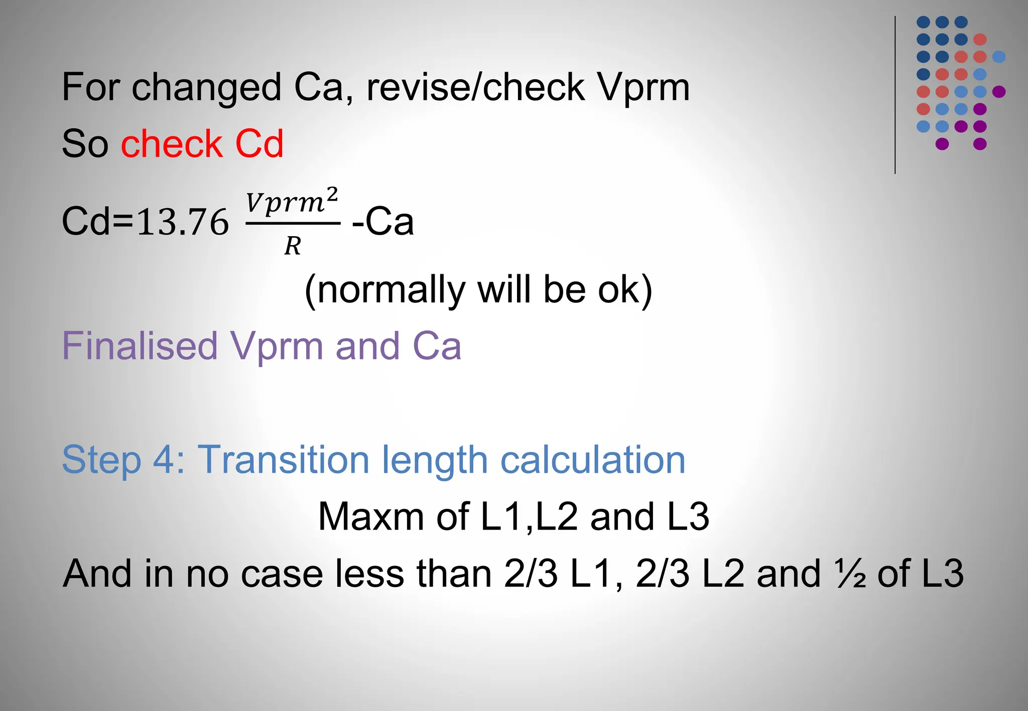 04 Assignment on Curve .pptx layout of simple and transition curve | PPT