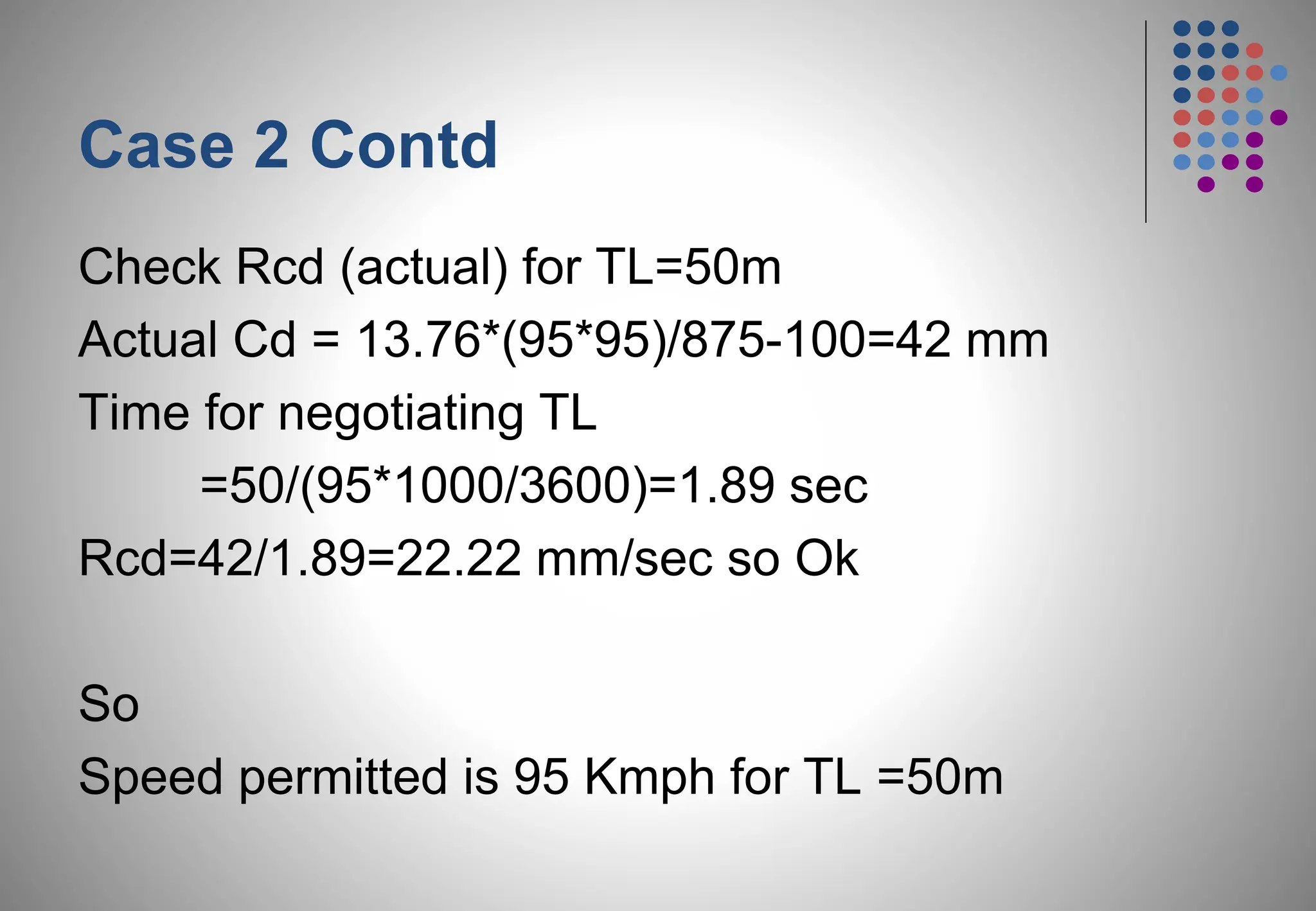 04 Assignment on Curve .pptx layout of simple and transition curve | PPT