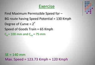 04 Assignment on Curve .pptx layout of simple and transition curve | PPTX