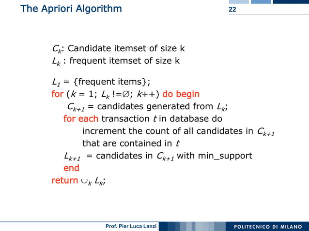 Data Mining Association Rules Basics Ppt 1311