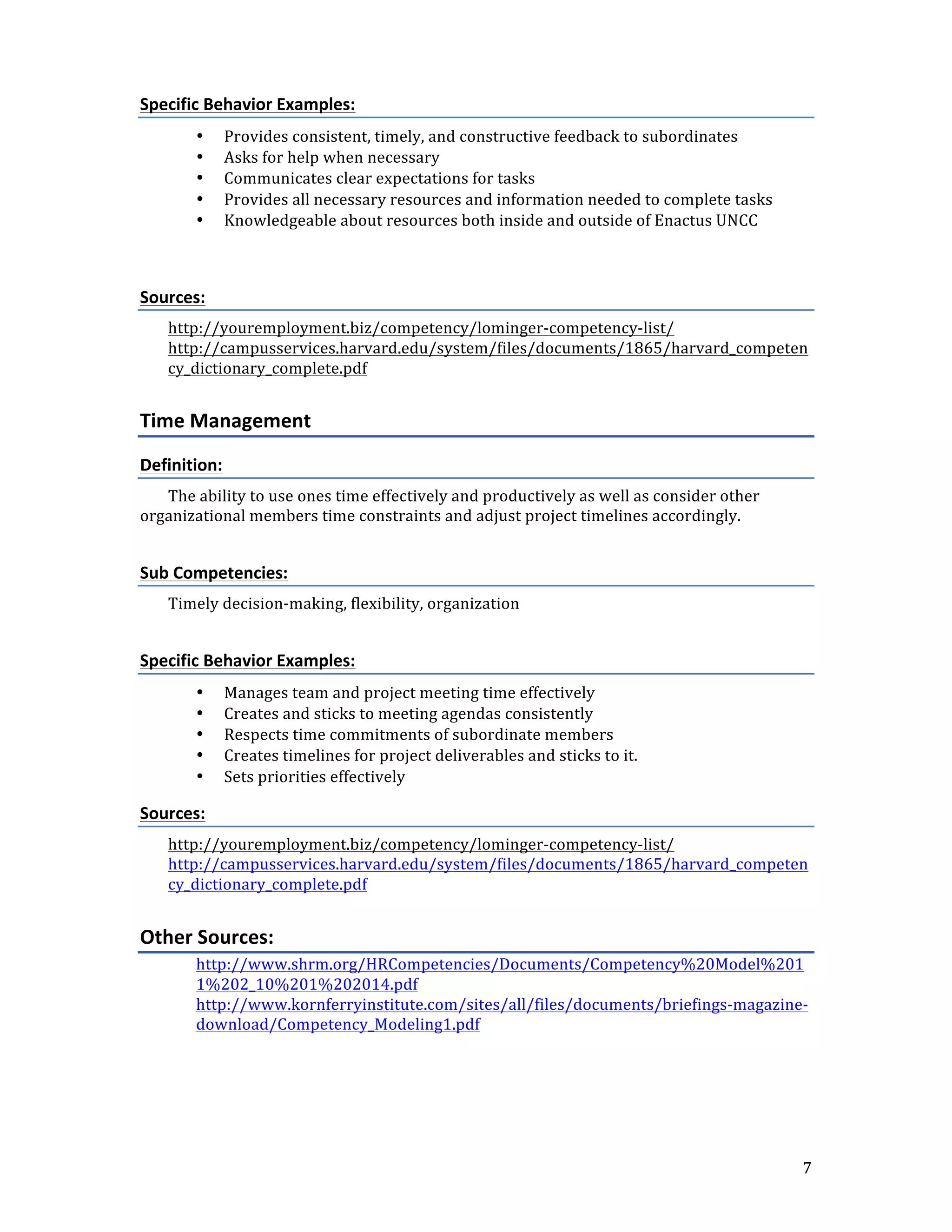 Enactus Development Plan | PDF