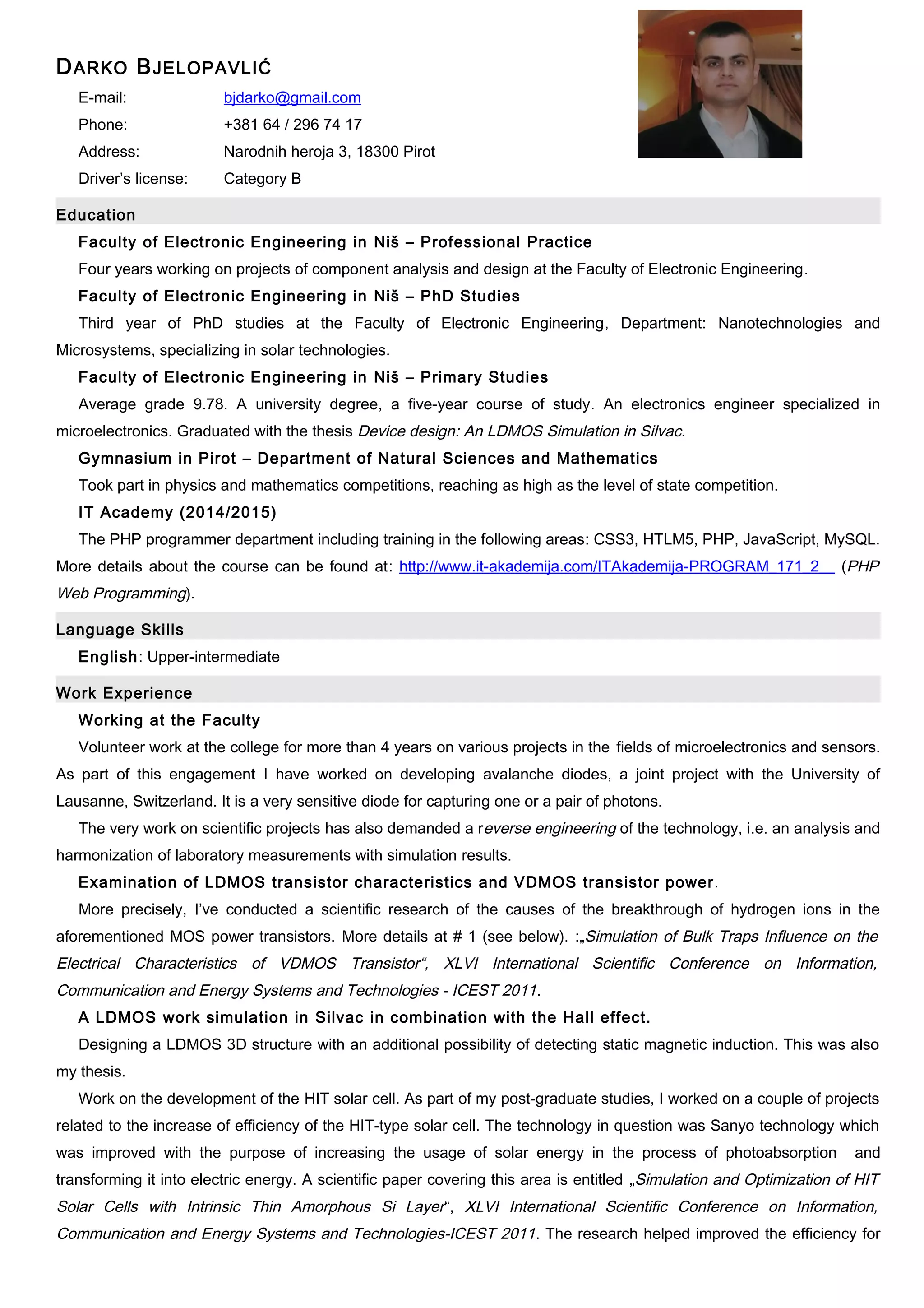 CV-D.Bjelopavlic | DOC