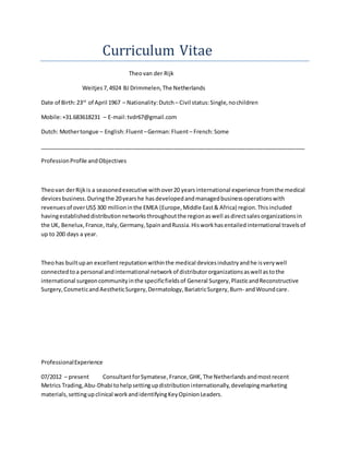 Curriculum Vitae | DOCX