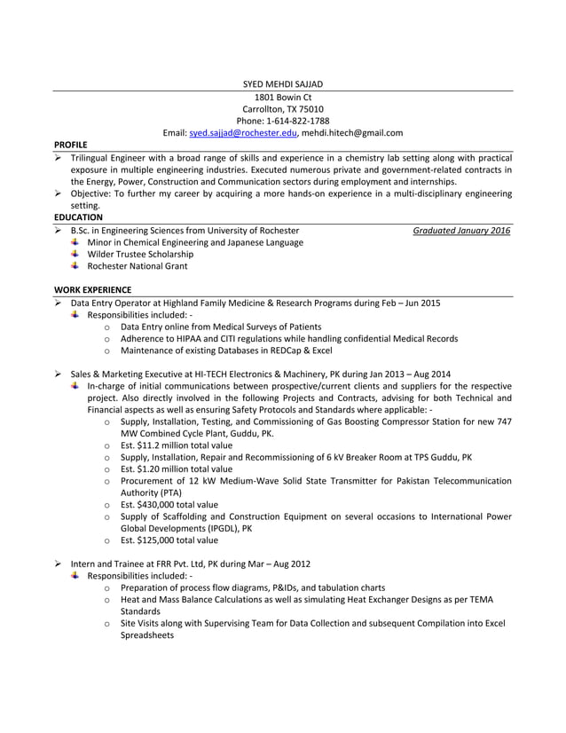 Syed_resume_02 | PDF
