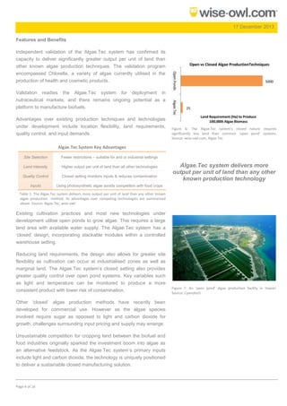Algaetec | PDF | Biological Sciences | Science