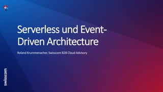 Serverless und Event-Driven Architecture | PPTX | Cloud Computing | Internet