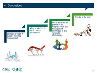 SAP Implementation in CHR and CHU Hospitals (Liège) | PPTX