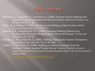 Stalking PowerPoint | PPTX