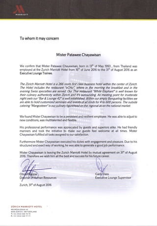 Letter of Confirmation | PDF