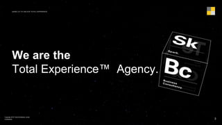 Using CX to unlock Total Experience by David Balko, Tribal | PPTX