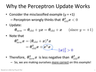 Linear Classification Perceptron in Neural Networks and how it works | PDF