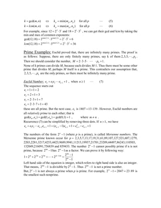 Number theory | PDF