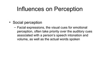 Sensation and perception | PPT