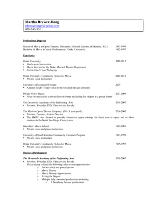 Martha Brewer-Hong resume | DOCX