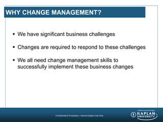 Change management module | PPT