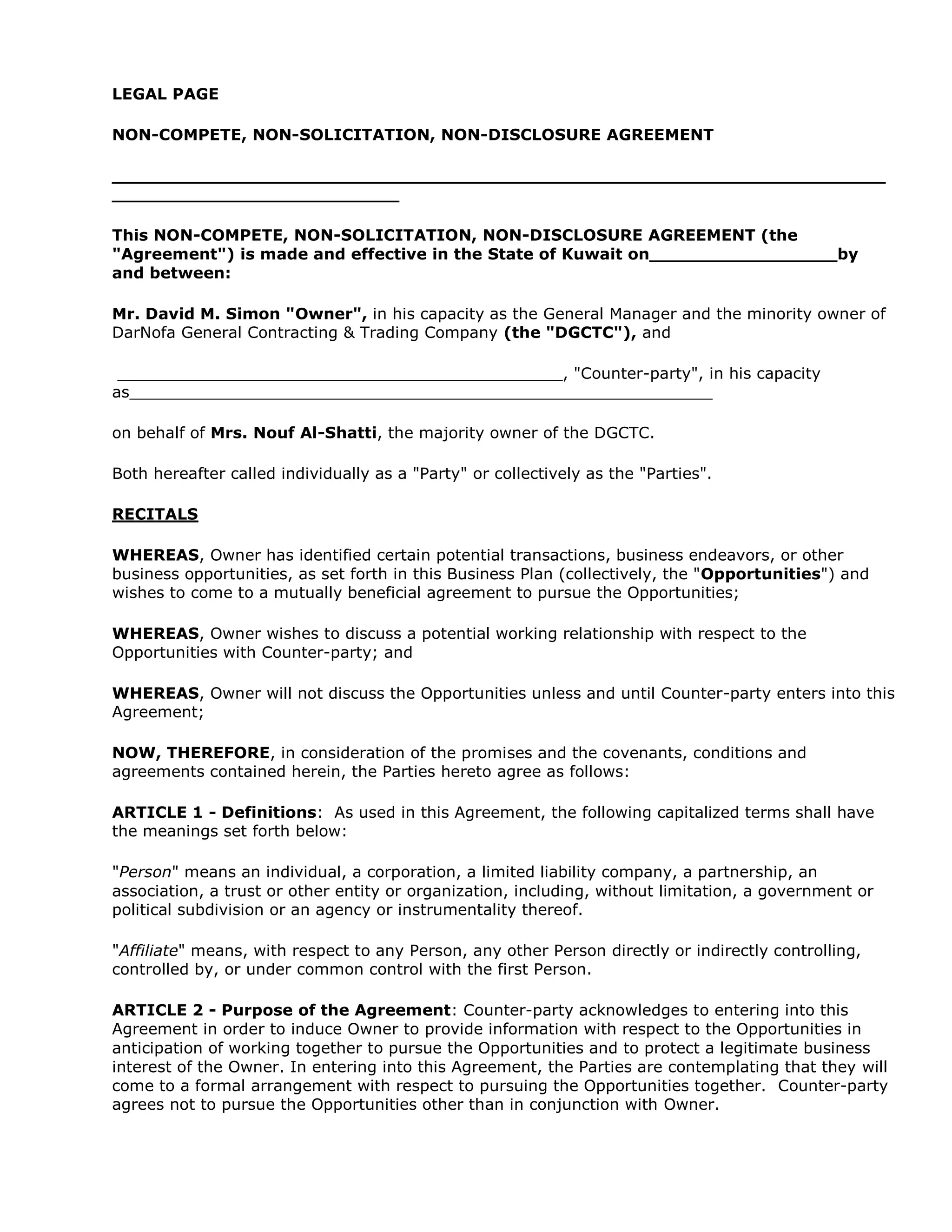 Cafe di Nofa Development Plan | PDF