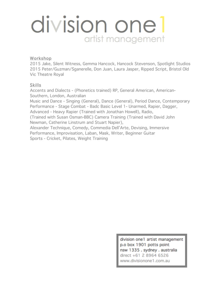 Callum Alexander Resume | PDF