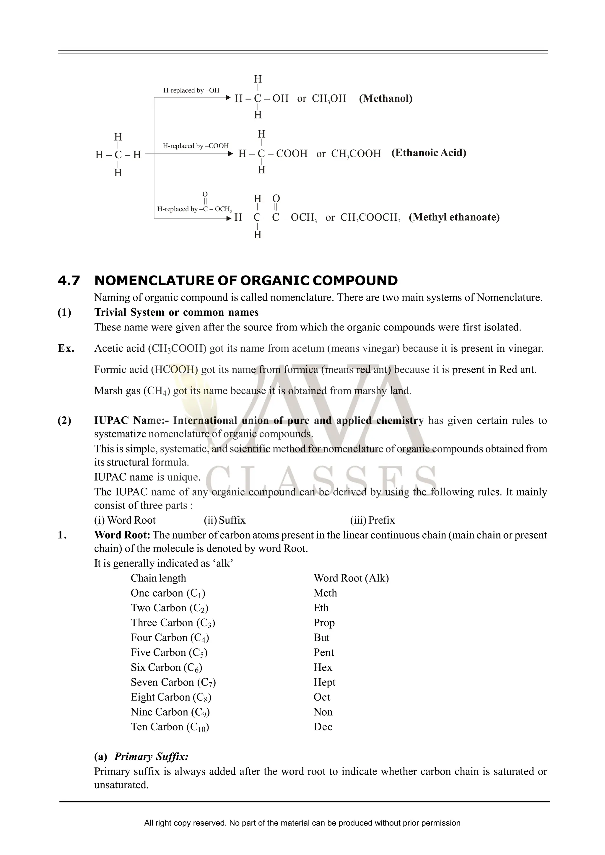 carbon and its compounds class 10 notes-Study material in pdf | PDF