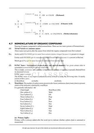 carbon and its compounds class 10 notes-Study material in pdf | PDF