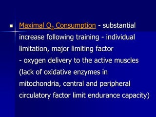 04 cardiorespiratory adaptation to training | PPT