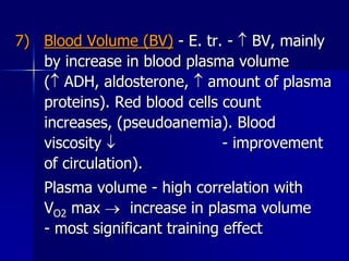 04 cardiorespiratory adaptation to training | PPT