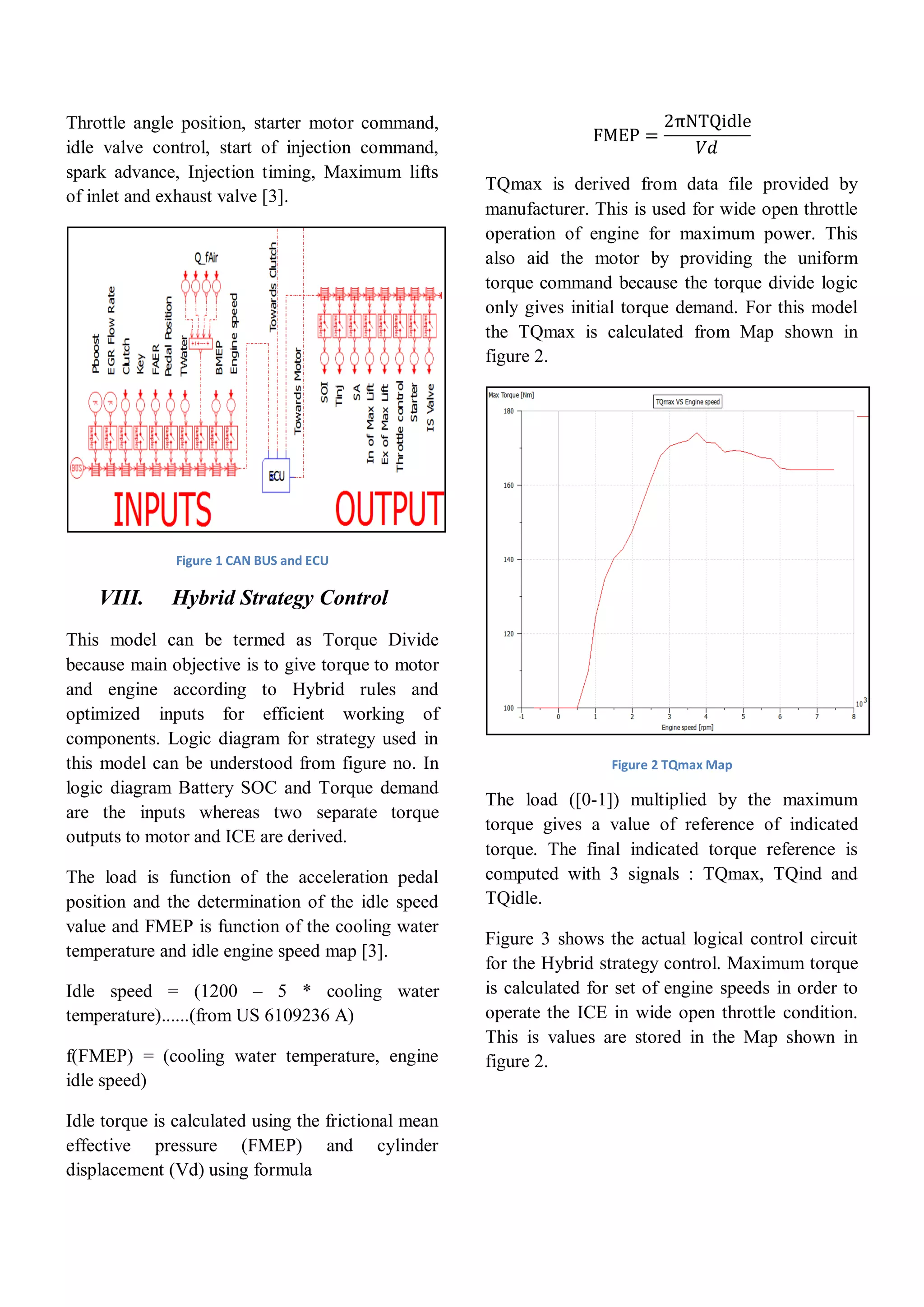 Development of Electronic Control Unit for a Hybrid Electric Vehicle Using AMESim (2) | PDF