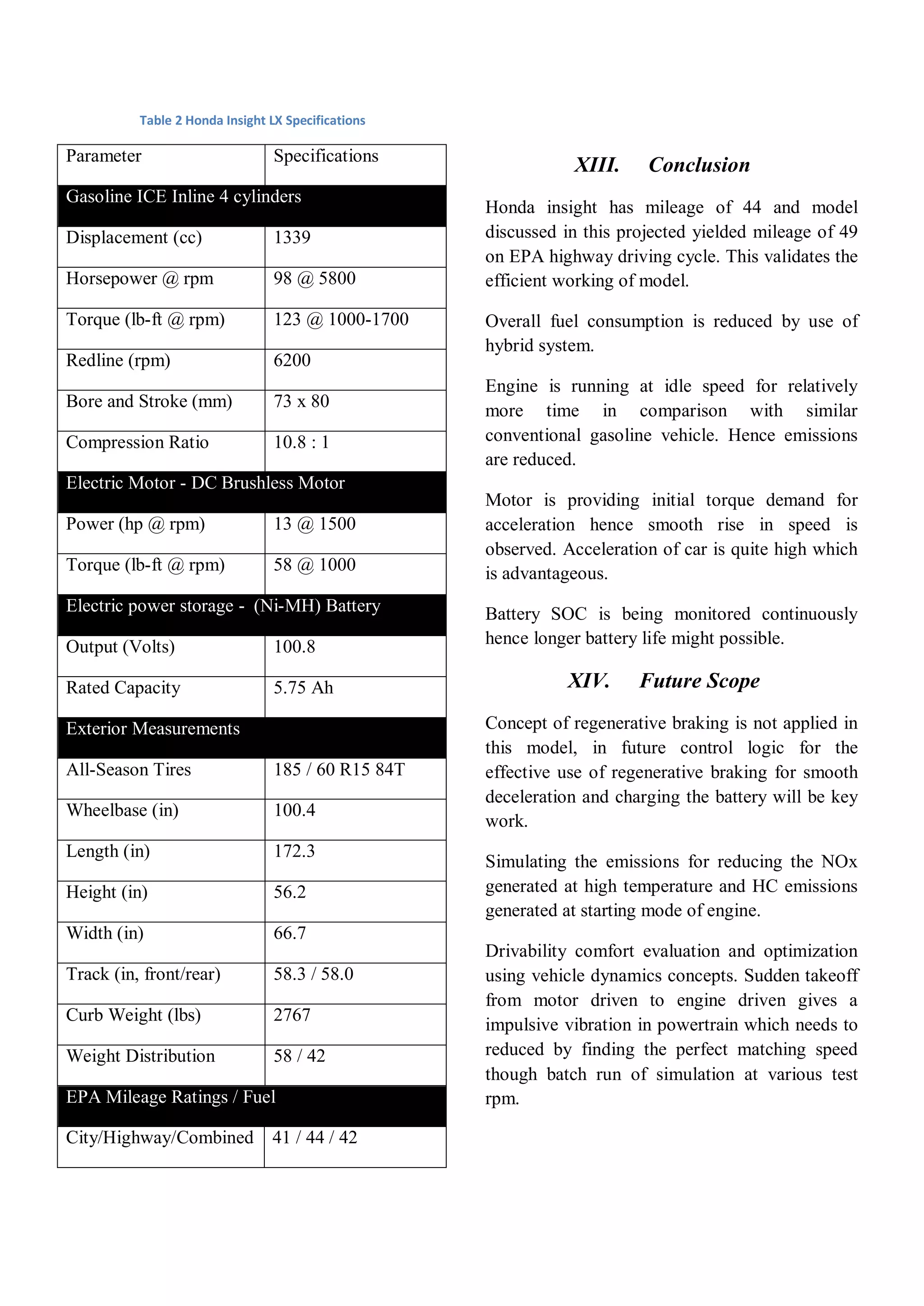 Development of Electronic Control Unit for a Hybrid Electric Vehicle Using AMESim (2) | PDF