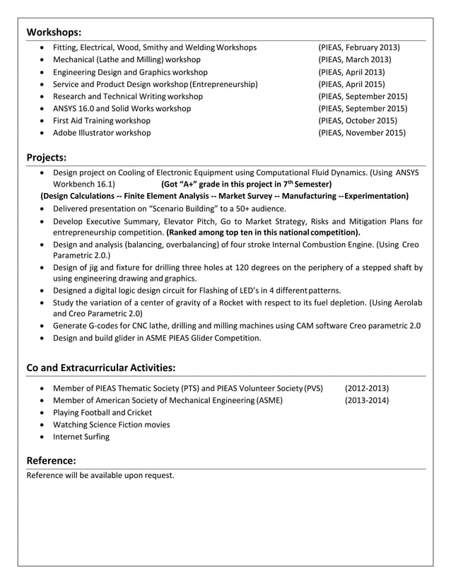 Resume | PDF