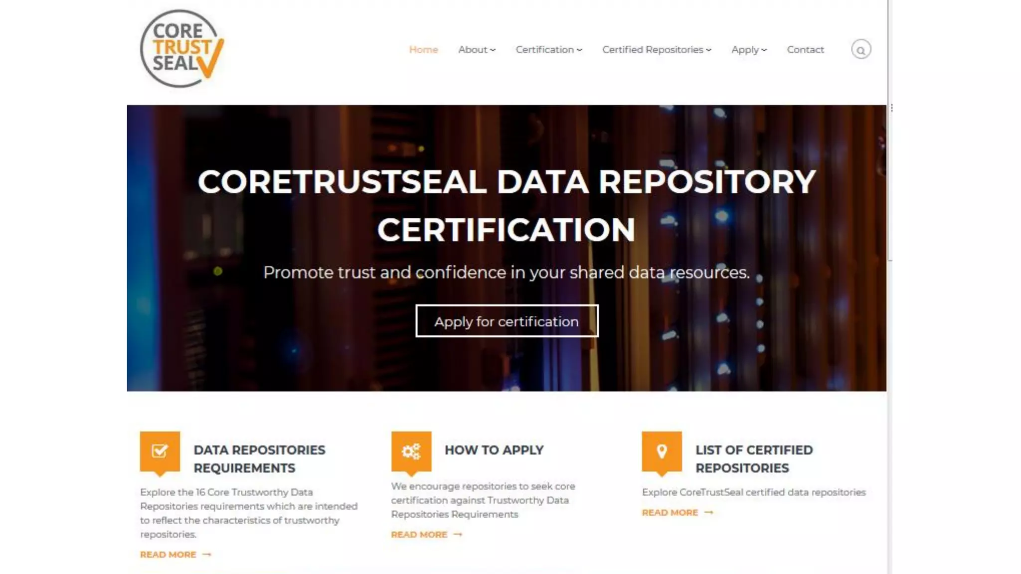 Certification of data repositories - CoreTrustSeal | PPT
