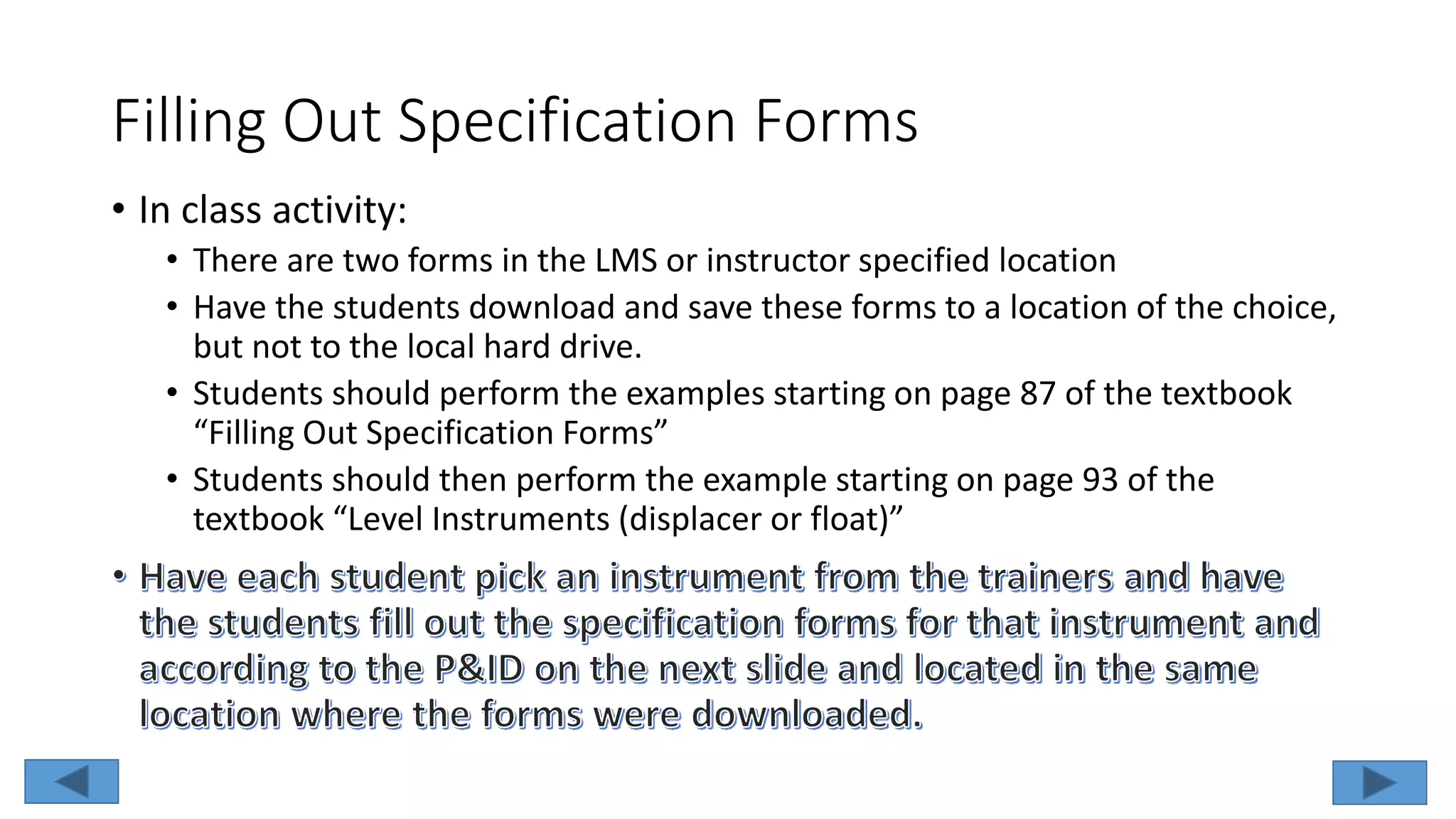 04 chapter04 specification_forms | PPTX