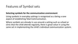 Choosing a symbol set | PPTX
